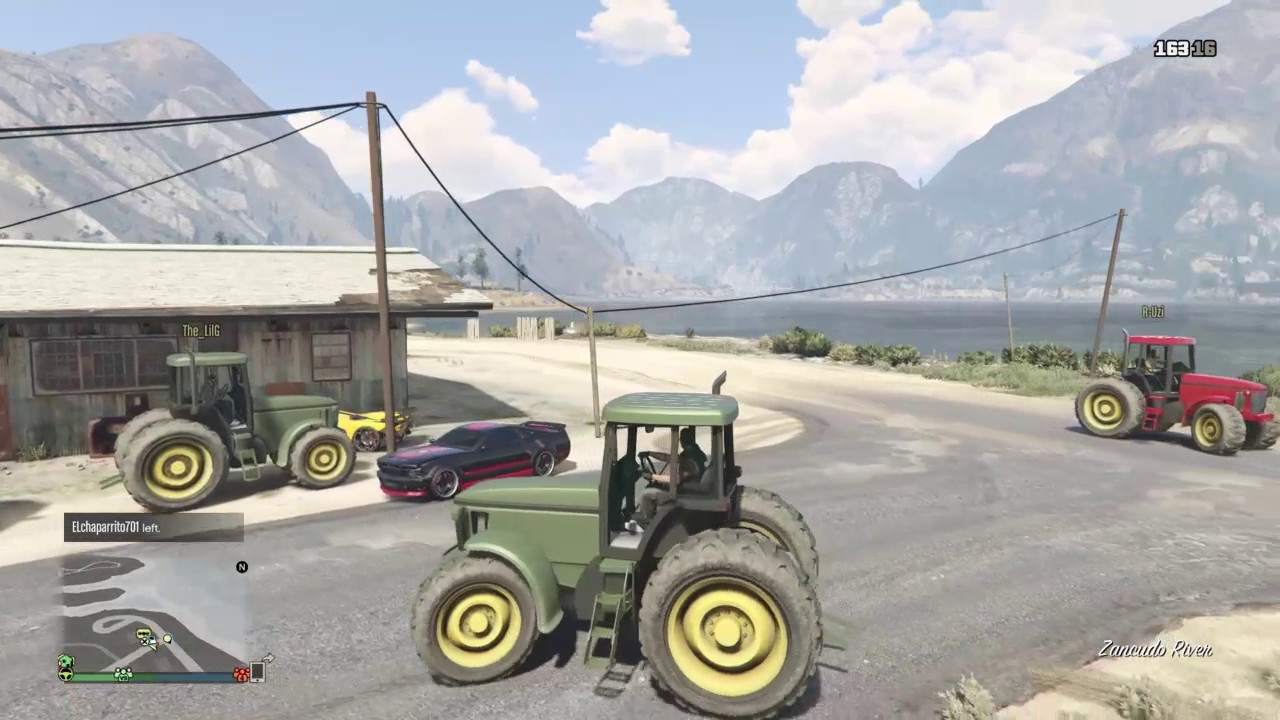 GTA V: Tractor Adventures - YouTube