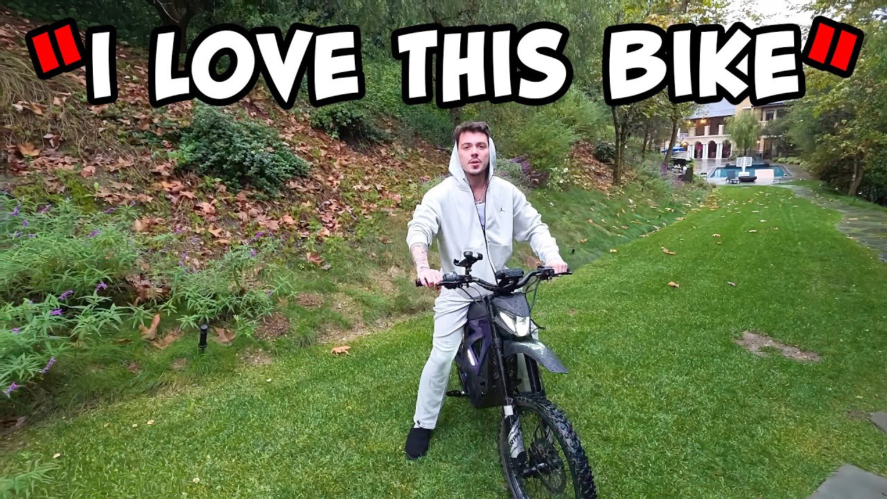 FaZe Adapt Shows Off His New E-Bike - YouTube
