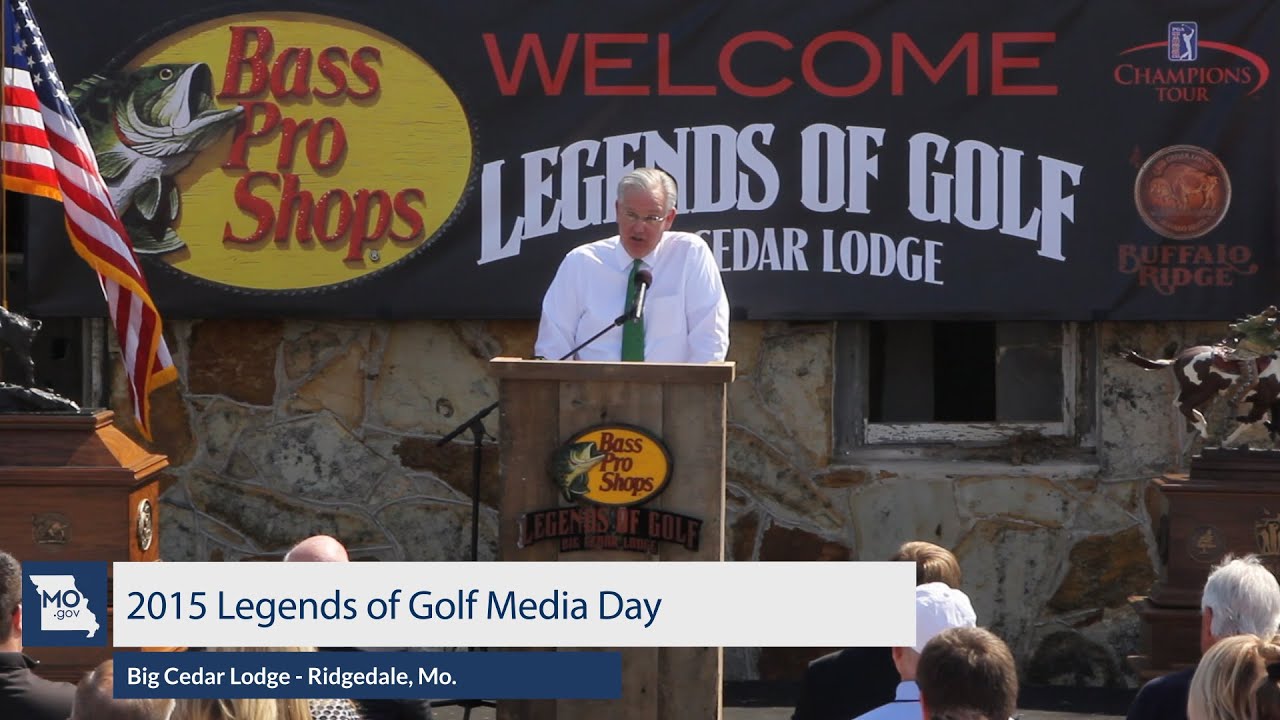 2015 Legends of Golf Media Day - YouTube