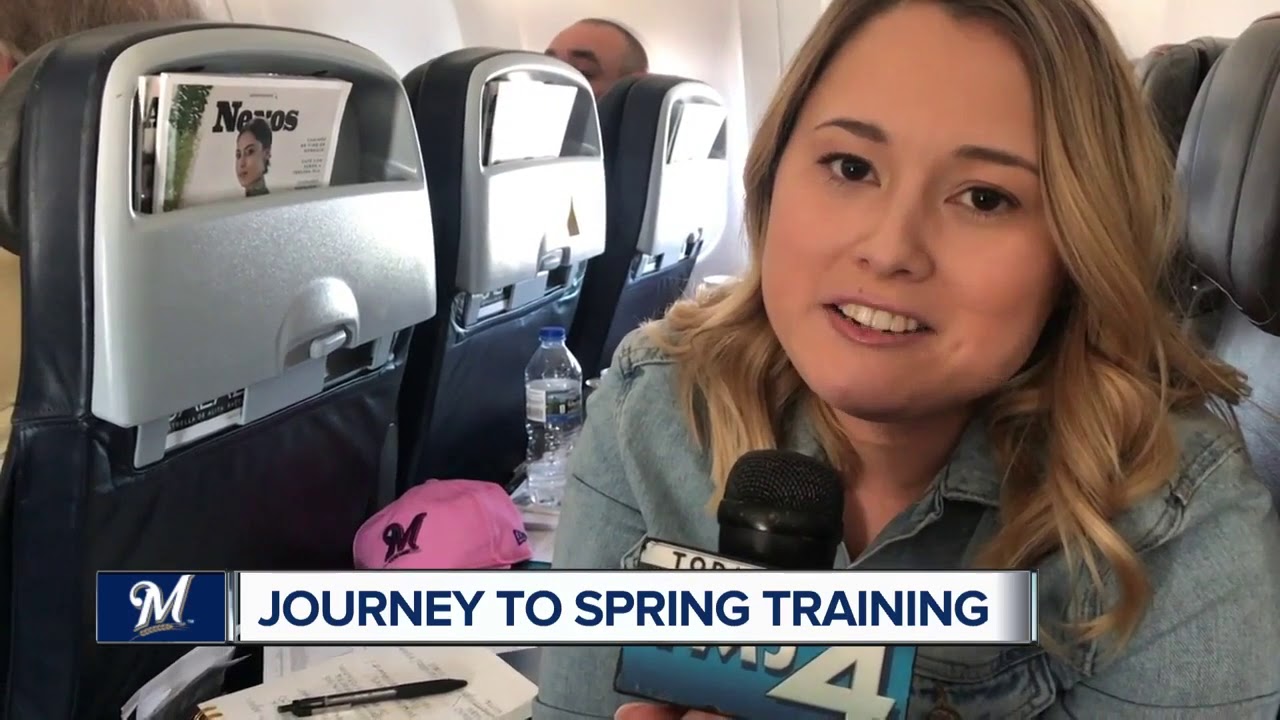 TODAY'S TMJ4's Delaney Brey makes the long journey to Brewers Spring ...