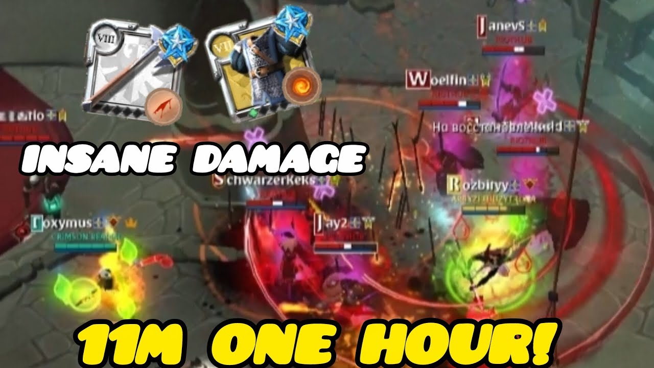 Albion online | Halberd 120 Bleeding 🩸| Meta Statik Dive - YouTube