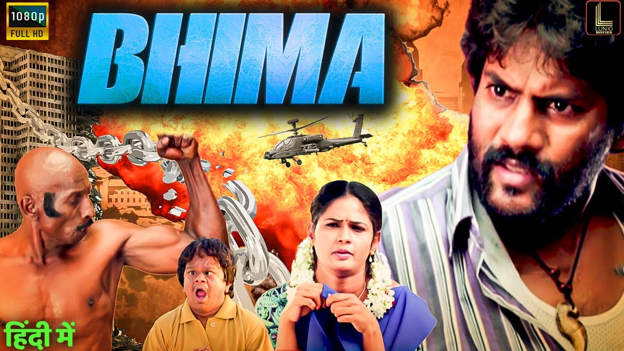 Bhima | Hindi Dubbed South Superhit Full Movie | Nandha, Richard Rishi ...