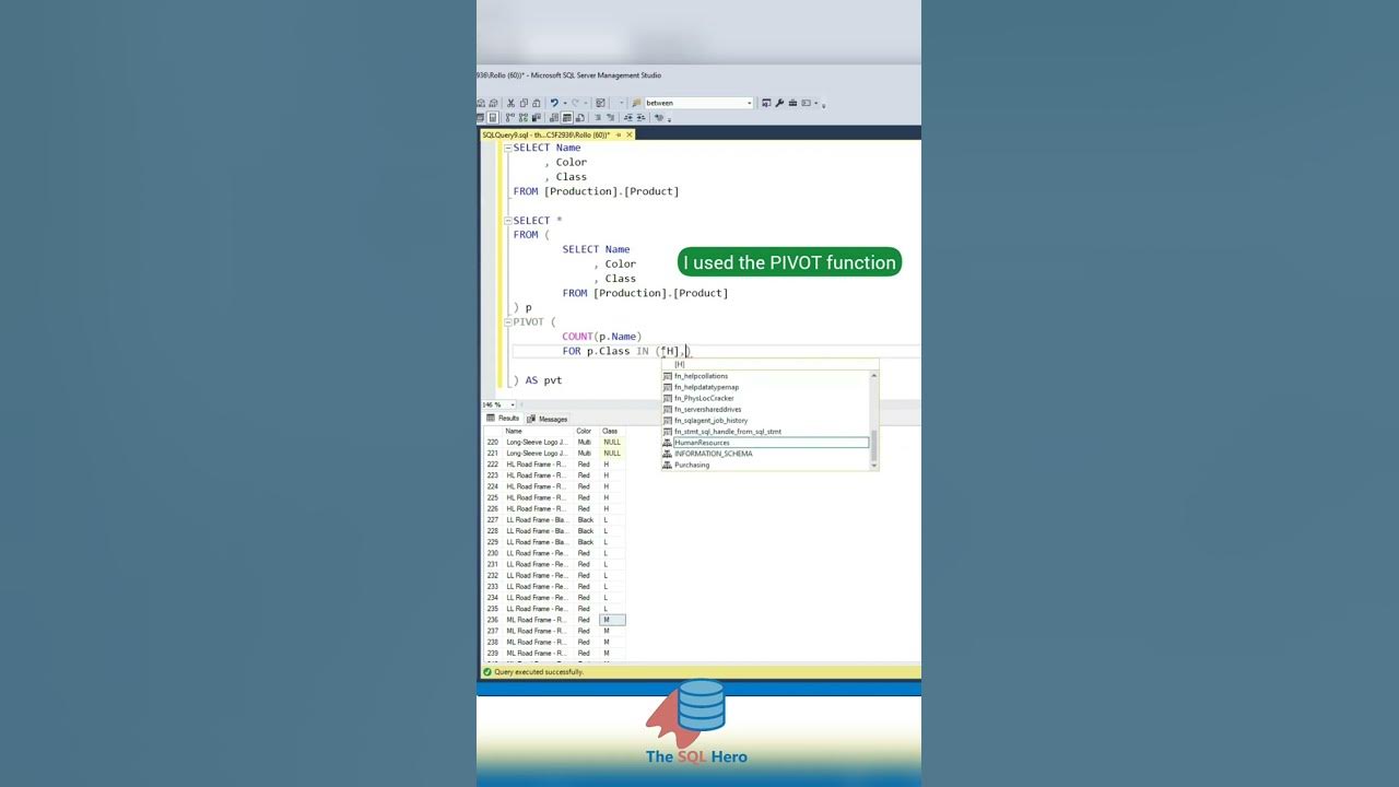 Pivot In Sql Sql Dataengineering Dataanalytics Datascience Sqlserver Database Dba Data