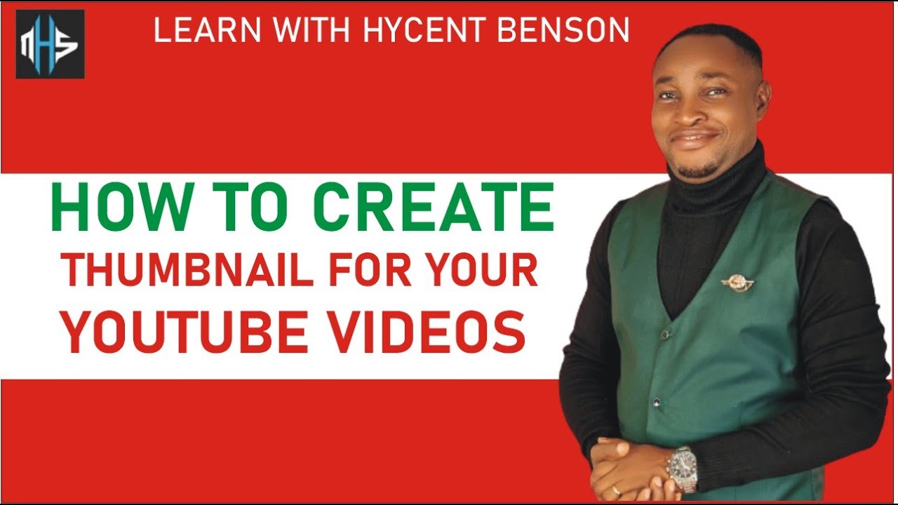 HOW TO CREATE A THUMBNAIL DESIGN FOR YOUTUBE VIDEO - YouTube