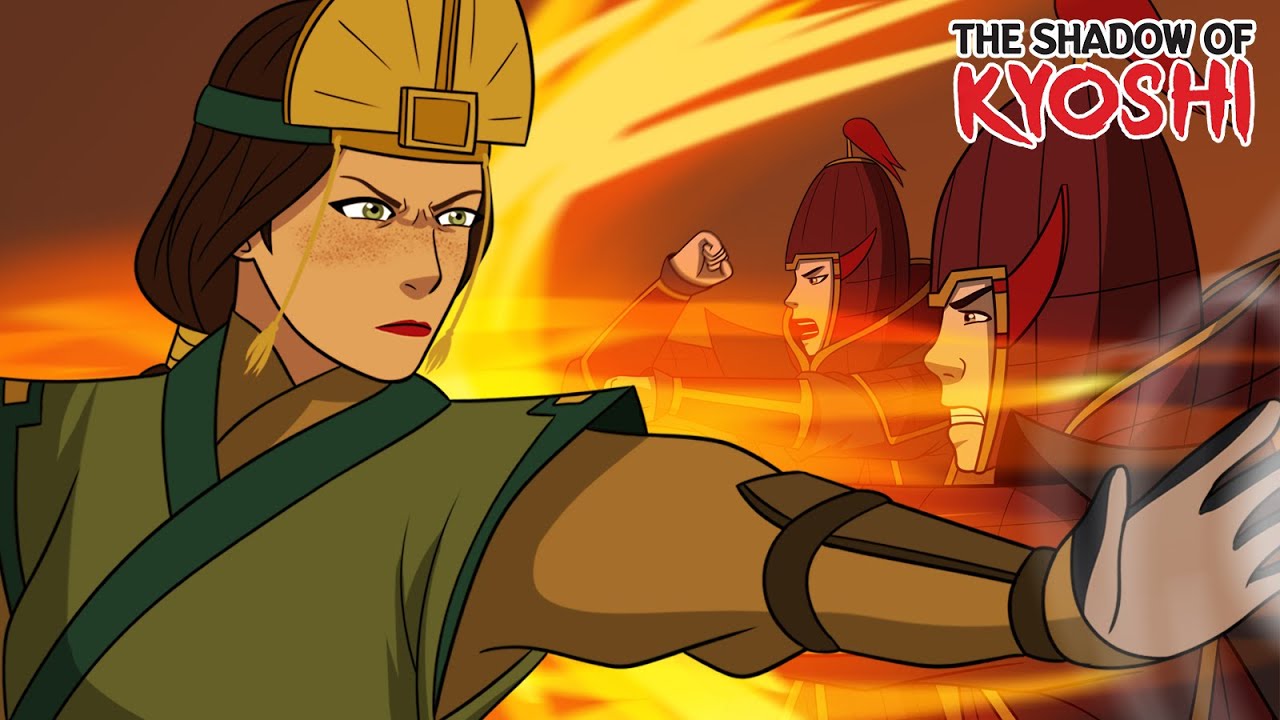 Avatar Kyoshi vs. Fire Nation Soldiers | The Shadow of Kyoshi - YouTube