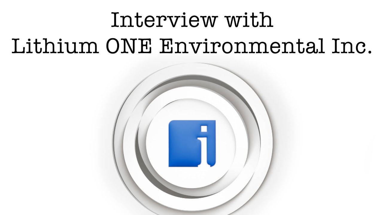 David Stevenson of Lithium ONE Environmental on Its Nano Extraction ...