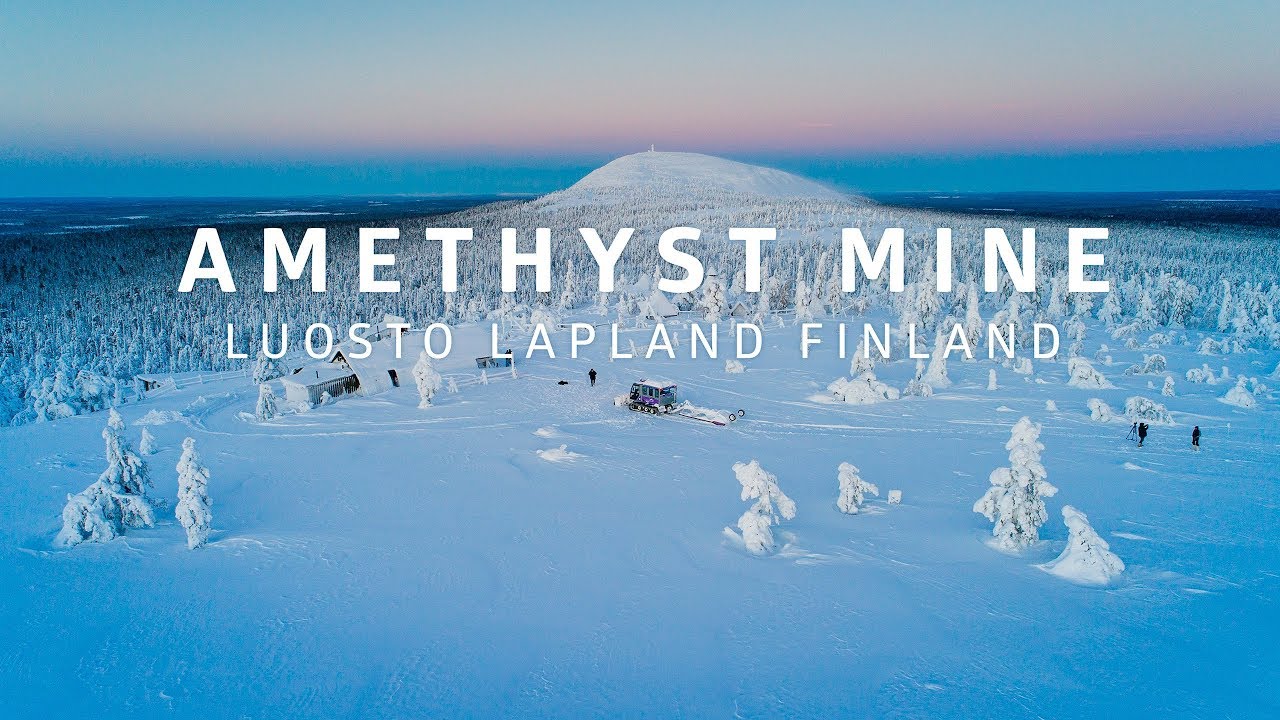 Winter trip to the Amethyst Mine in Luosto Lapland Finland - YouTube