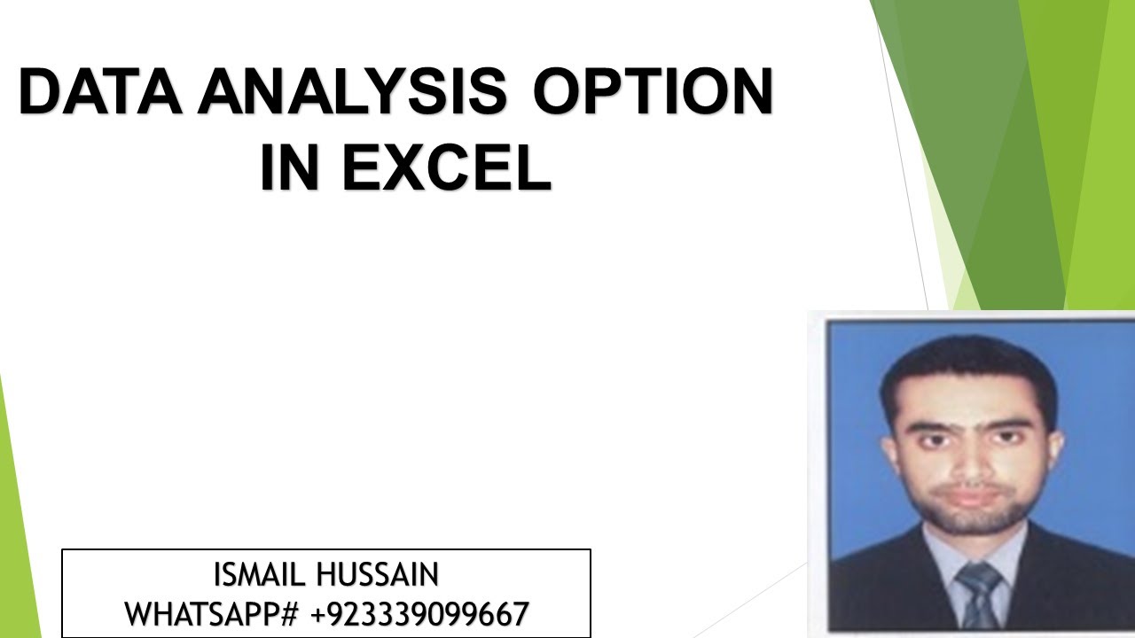 Data Analysis Option In Excel YouTube data-analysis-option-in-excel-youtube