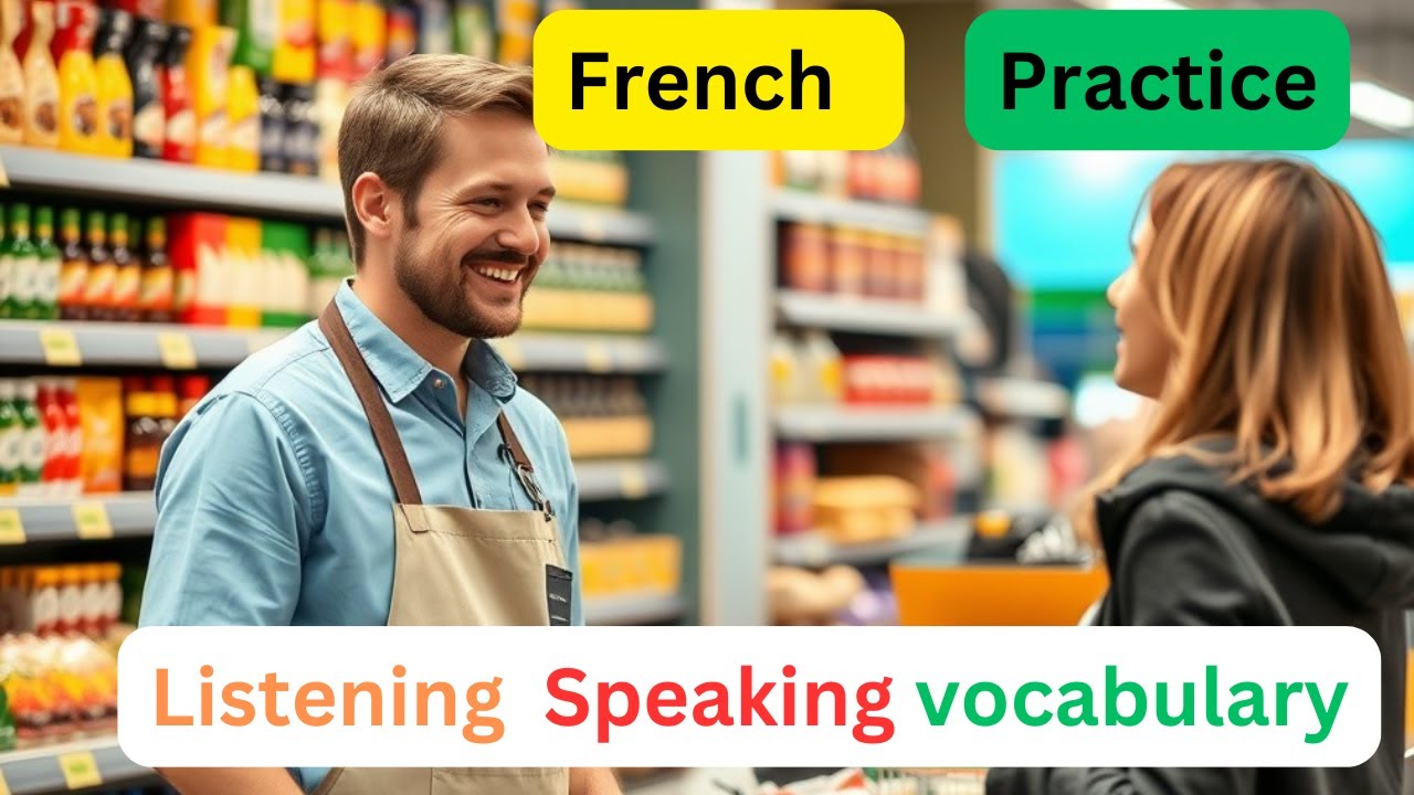 French Speaking Practice Short Video,Shadowing French Conversation to ...