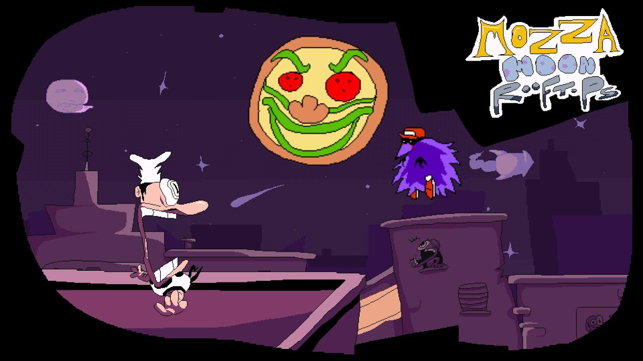 Pizza Tower (CYOP) - Lap 4 Mozza Moon Rooftops - YouTube