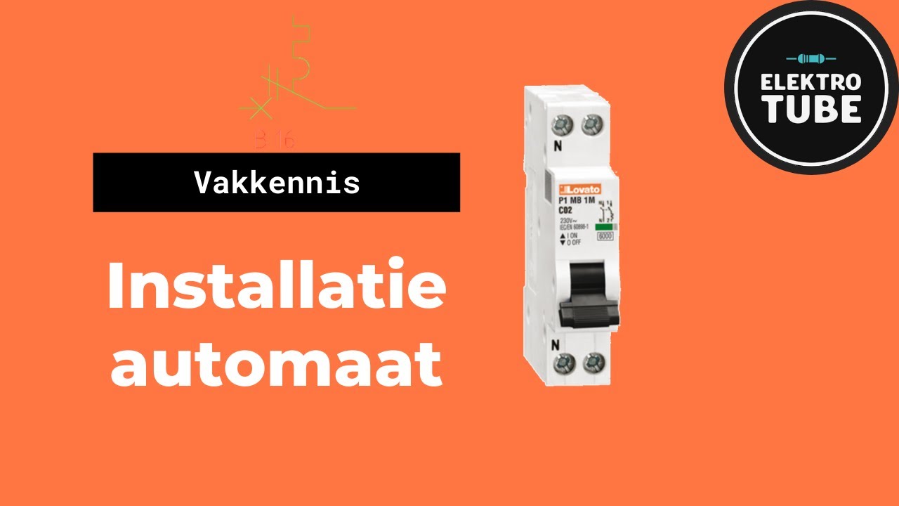 Installatieautomaat - ElektroTube.nl - YouTube