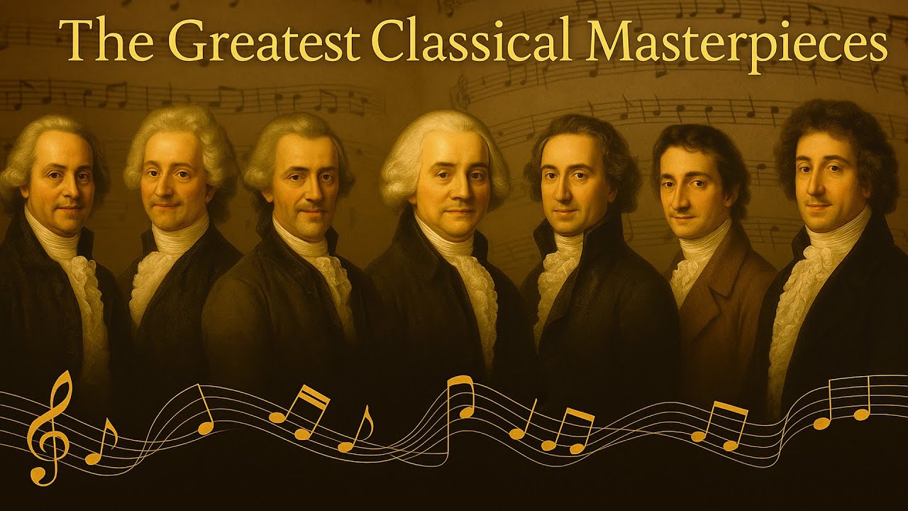 The Greatest Classical Masterpieces🎻Vivaldi, Paganini, Bach, Beethoven ...