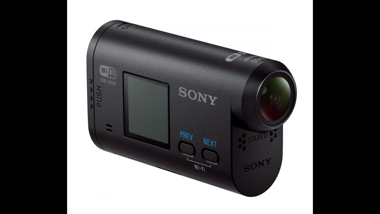 SONY AS20. Бюджетная экшн камера. Тест съемки. - YouTube