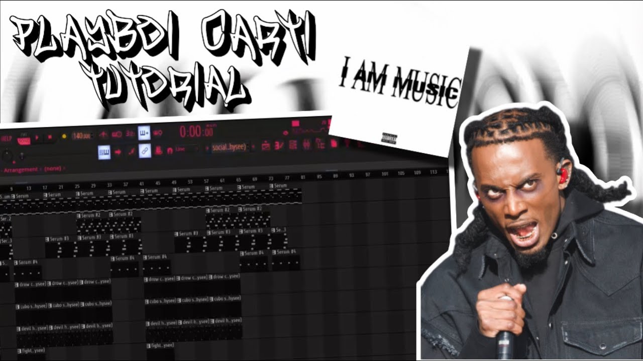 How To Make A BEAT Like I AM MUSIC For PLAYBOI CARTI [Fl Studio 21 ...