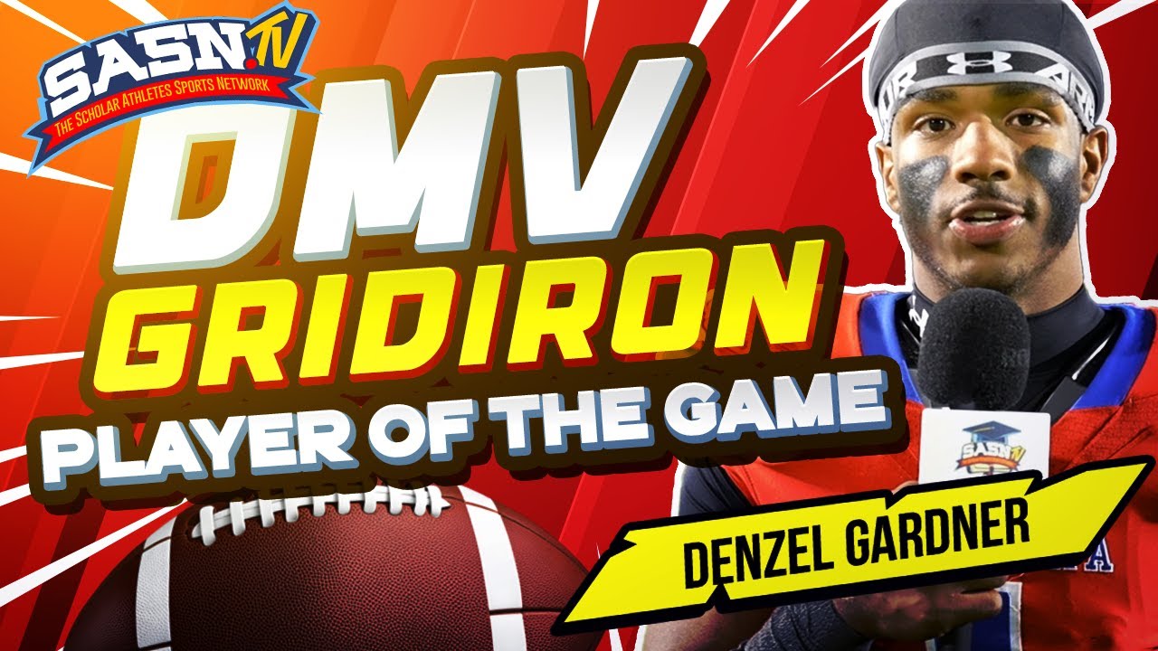 DMV Gridiron Interviews Quarterback Denzel Gardner - YouTube