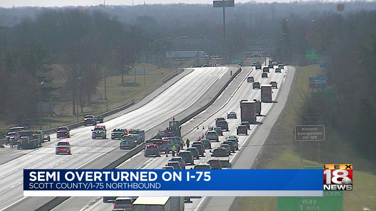 I-75 Traffic back-up - YouTube