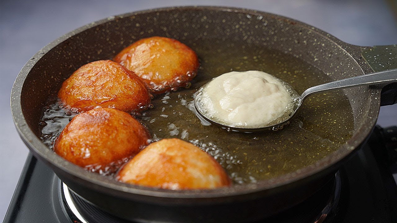 Super Soft Donut Recipe With Liquid Dough | No Rolling No Kneading ...