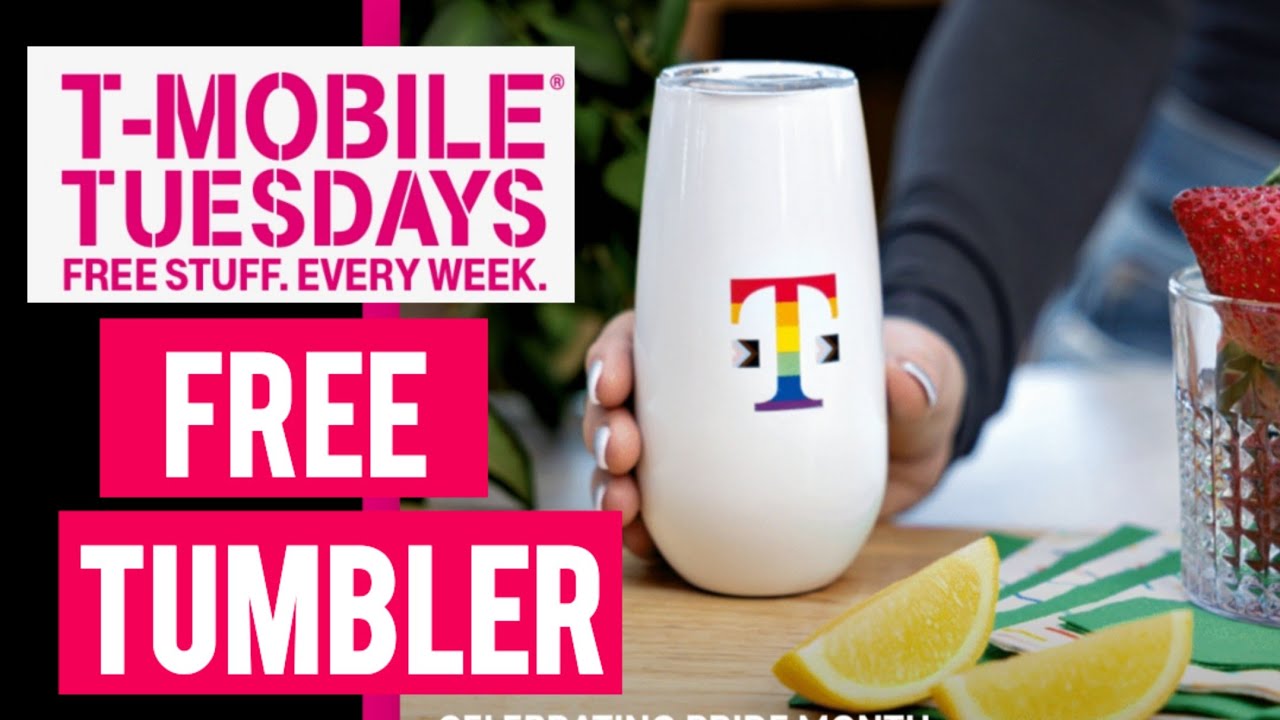 Tmobile Tuesday Free Tumbler - YouTube