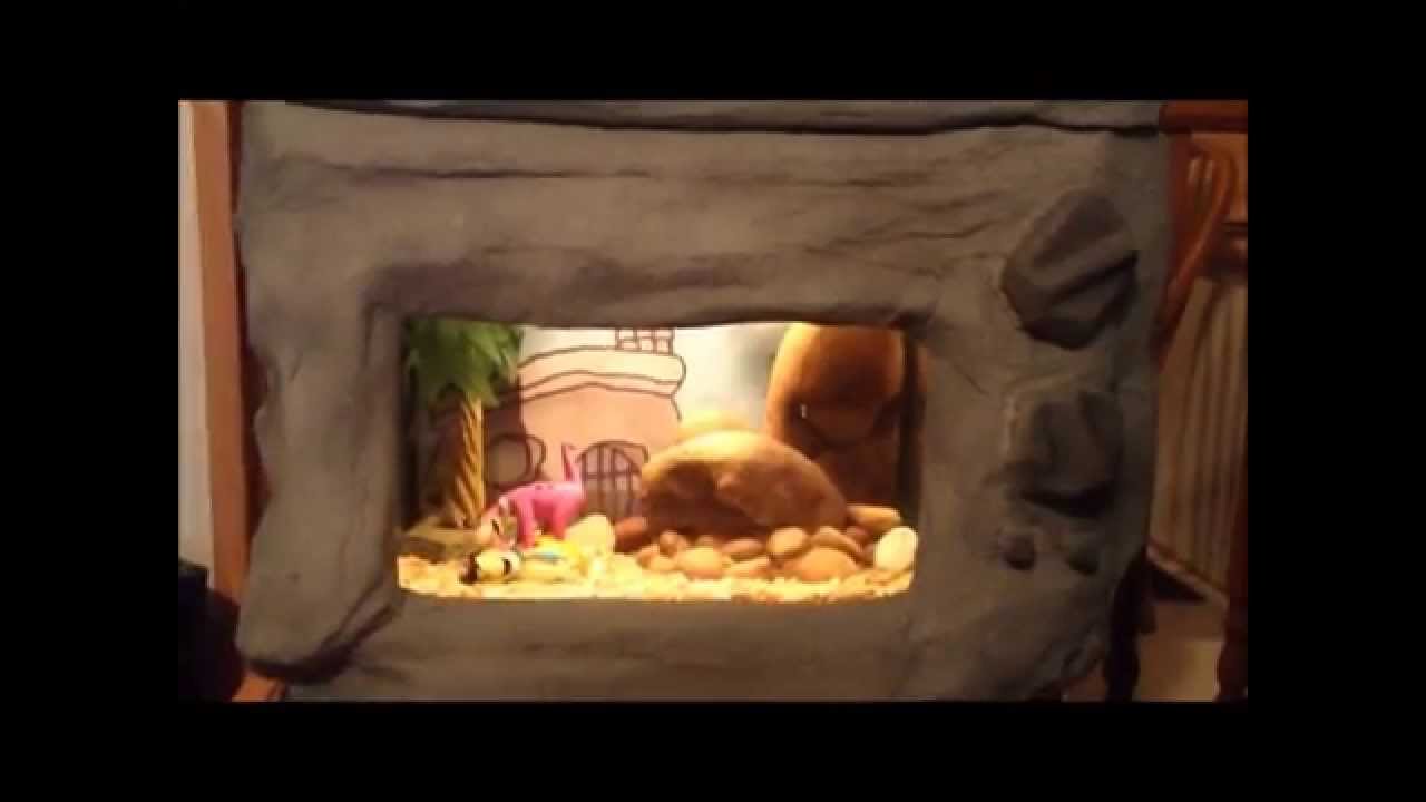 A Flintstones themed Fish Tank made by Robbie Fowler! - YouTube