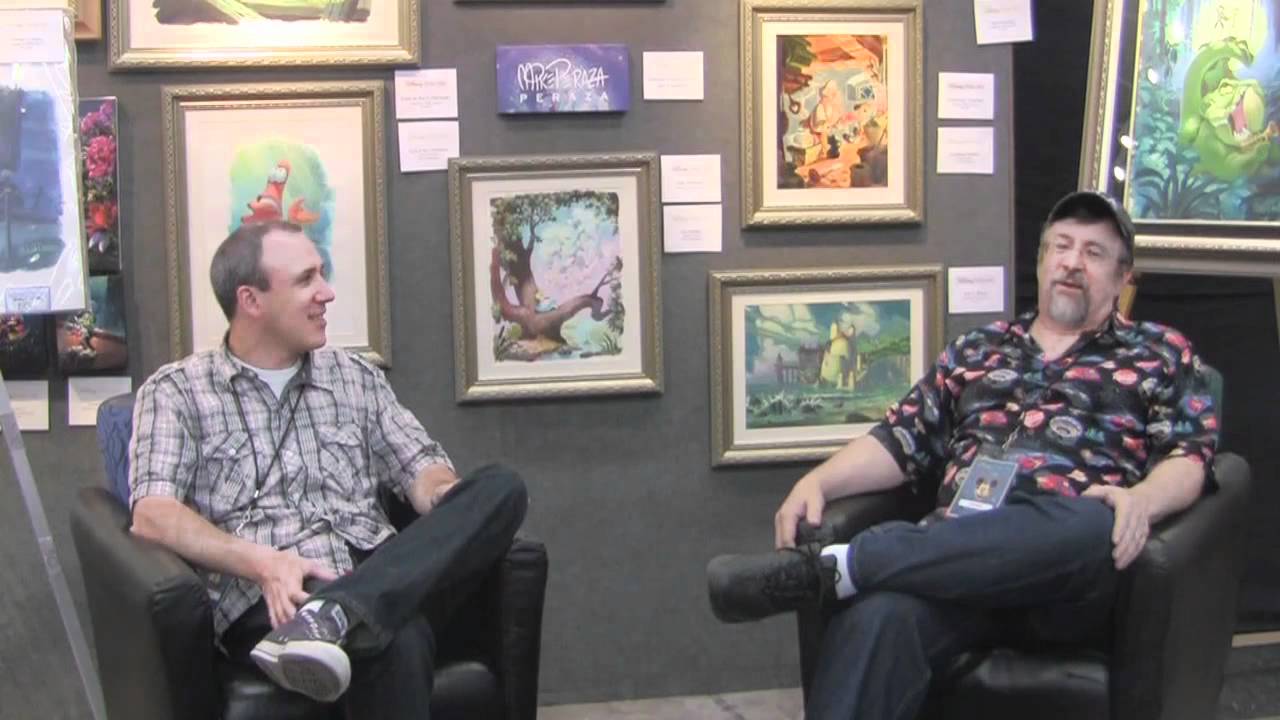 Little Mermaid art director and Disney concept artist Mike Peraza ...