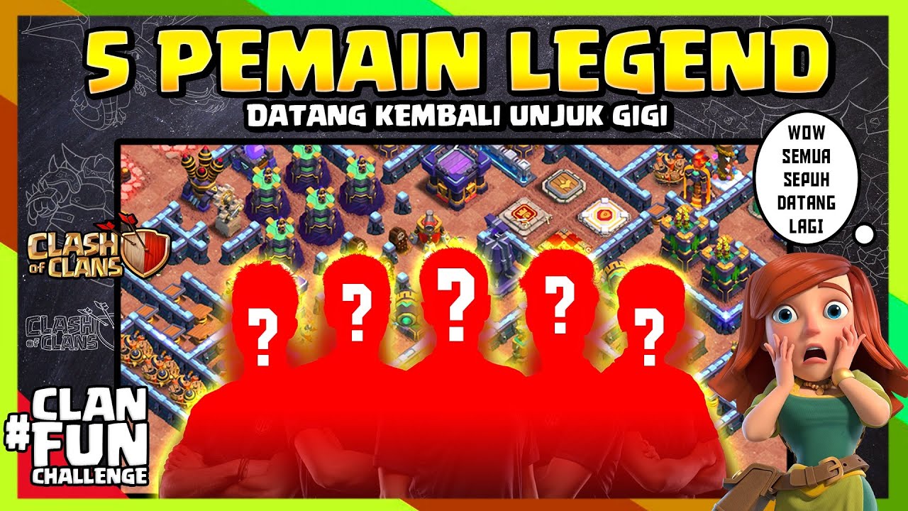 5 PEMAIN LEGENDA CoC KEMBALI 🔥 | CFC Indonesia - YouTube