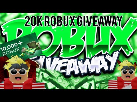 20k+ *FREE* Robux Giveaway - YouTube