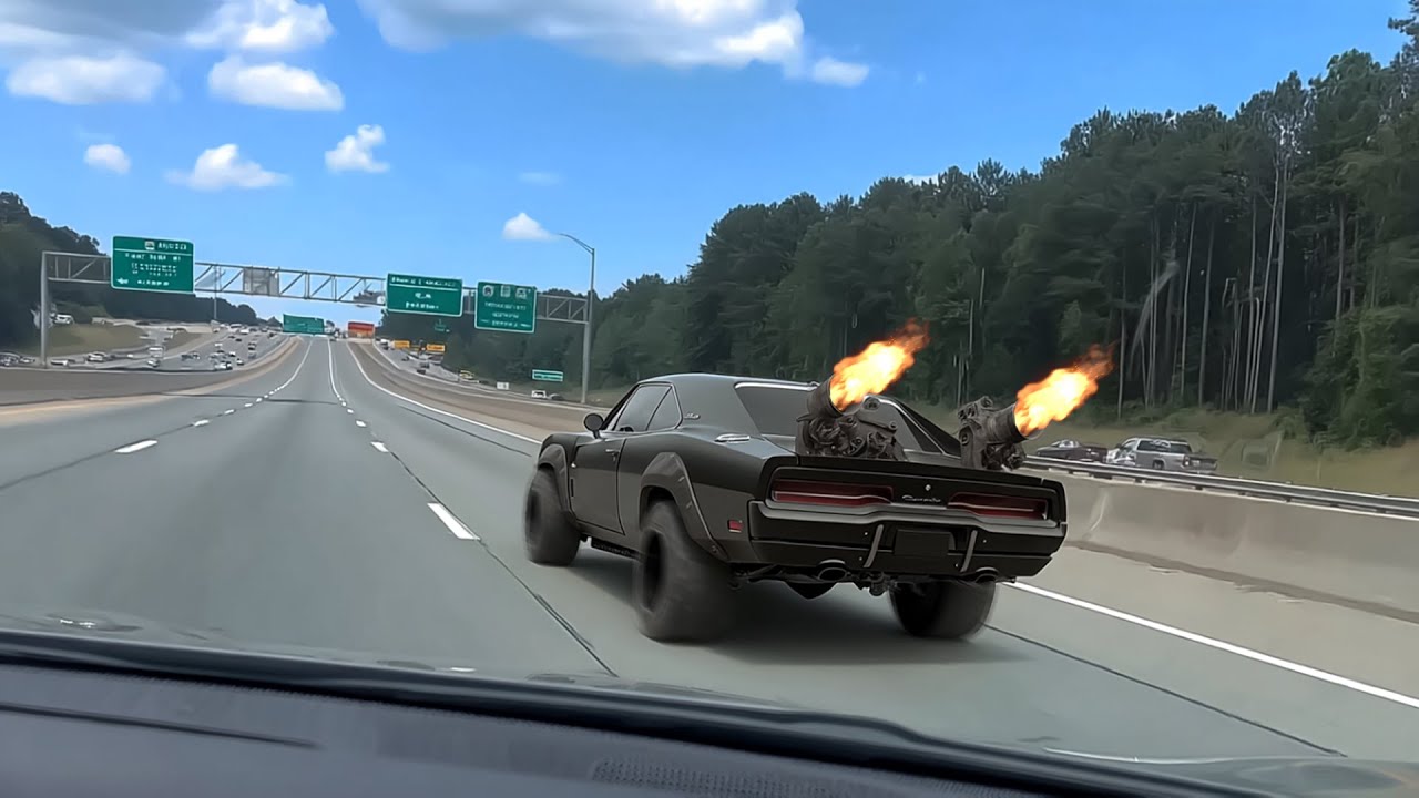 Craziest Muscle Car Police Chases Caught on Dashcam - YouTube