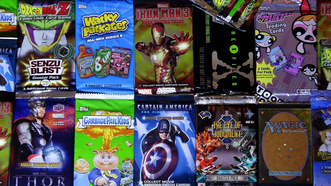 Opening 22 Random Dollar Store CARD PACKS! - YouTube