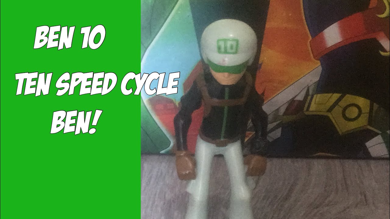 Ben 10 Ten speed cycle Ben Action Figure Review - YouTube