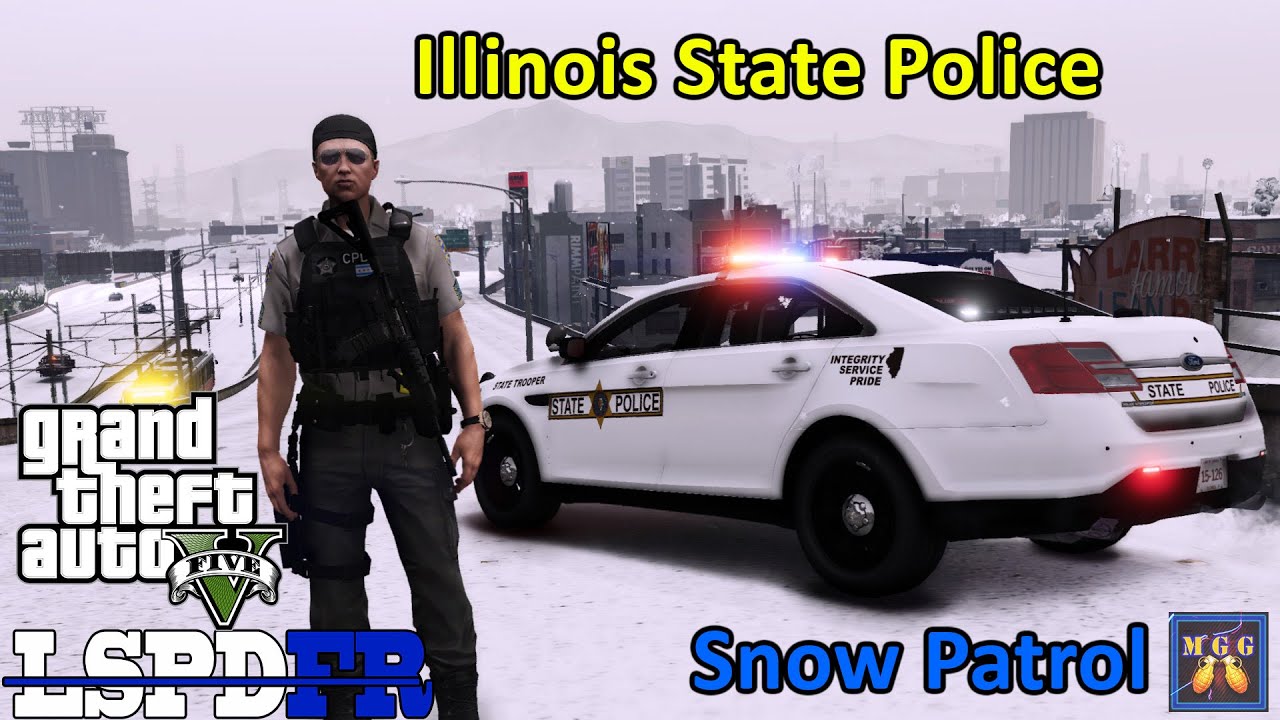 Illinois State Police Patrol In A Ford Taurus | GTA 5 LSPDFR Episode ...