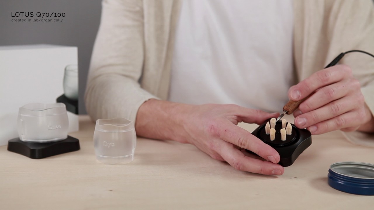 DUBLICATE QUVETTE FOR REFRACTORY DIE CREATED IN LAB/ORGANICALLY ...