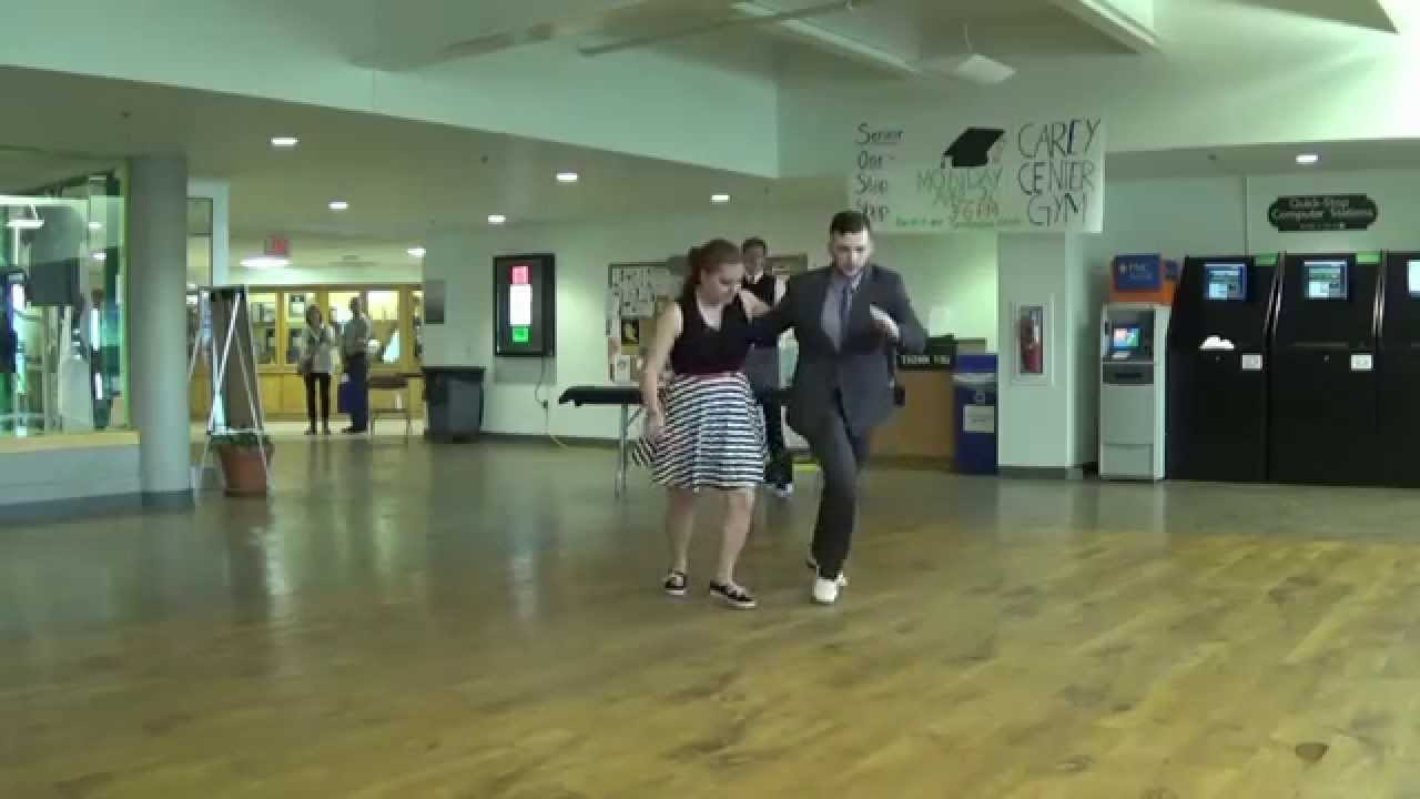 Carly Mazzone and Ryan Lewis Swing Dance to "Joshua Fit the Battle of ...