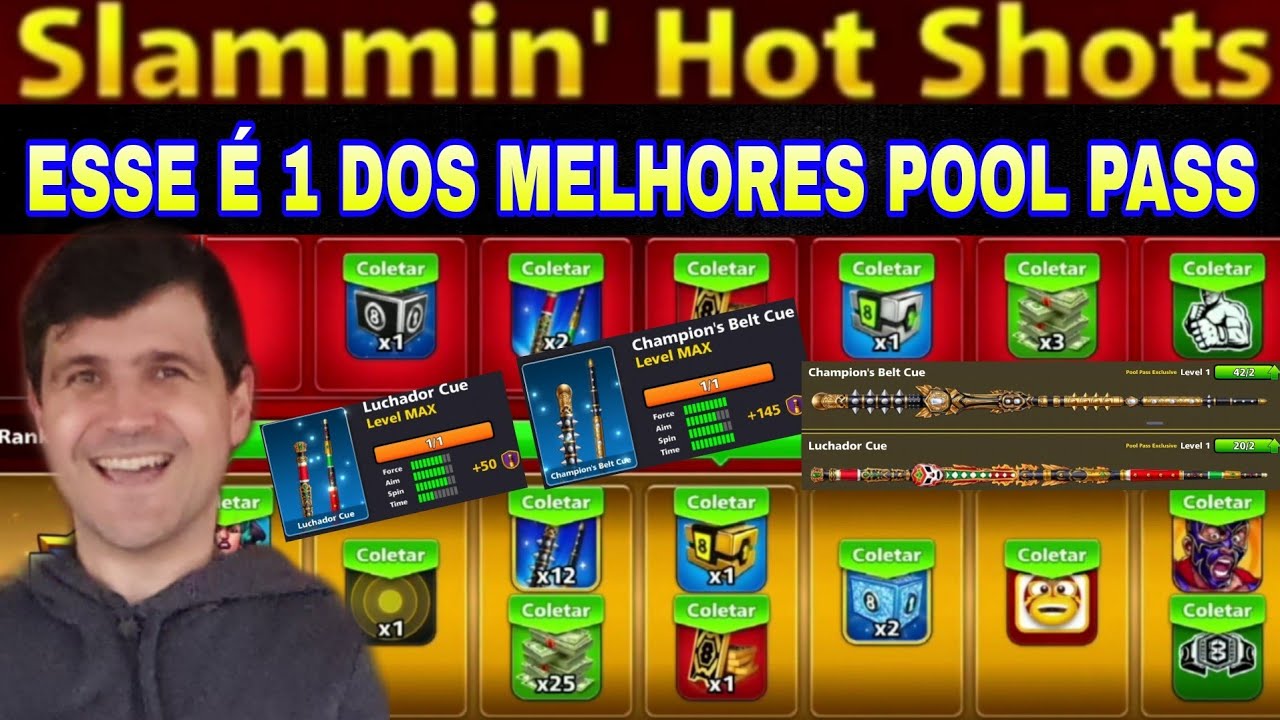 Slamming Hot Shots ESSE É UM DOS MELHORES POOL PASS - Coletando Todas ...