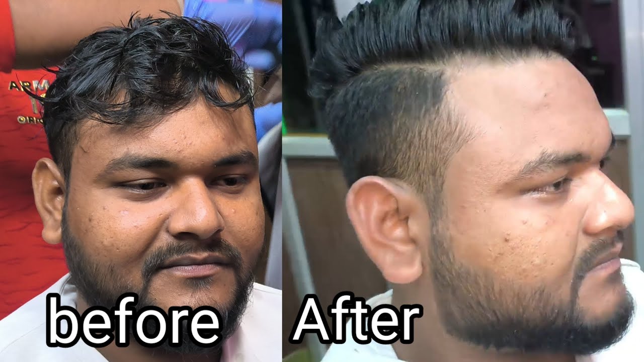 new look | hair cut video || hair cuts || hair tutoring || hair spa ...