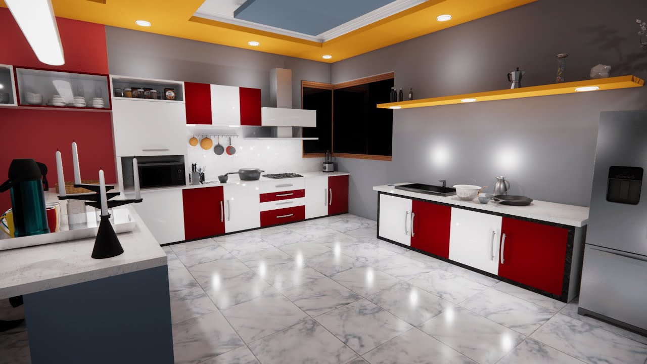 modular kitchen | RCR Creations | Minimalist | budget makeover | simple ...