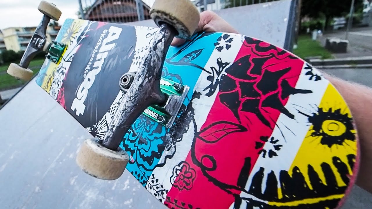 NEW SKATEBOARD SETUP - YouTube