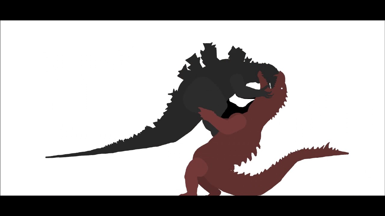 PIVOT Godzilla 1954 vs Rhedosaurus - YouTube