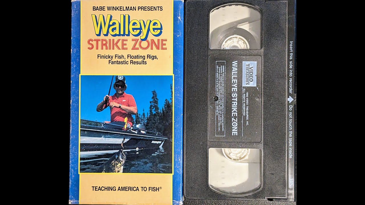 Babe Winkelman Walleye Strike Zone (1989 Full Fishing VHS) - YouTube