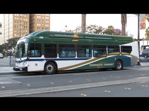 Torrance Transit_2012 New Flyer XN40 #336 - Line 3 - YouTube