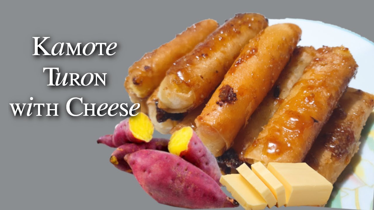 Kamote Turon with Cheese | Easy Cooking - YouTube