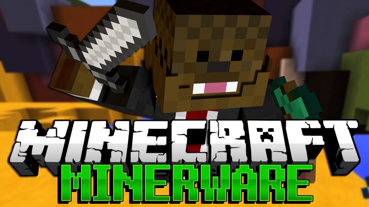 Minecraft MINERWARE w/ Vikkstar, AshleyMariee, and Will - YouTube