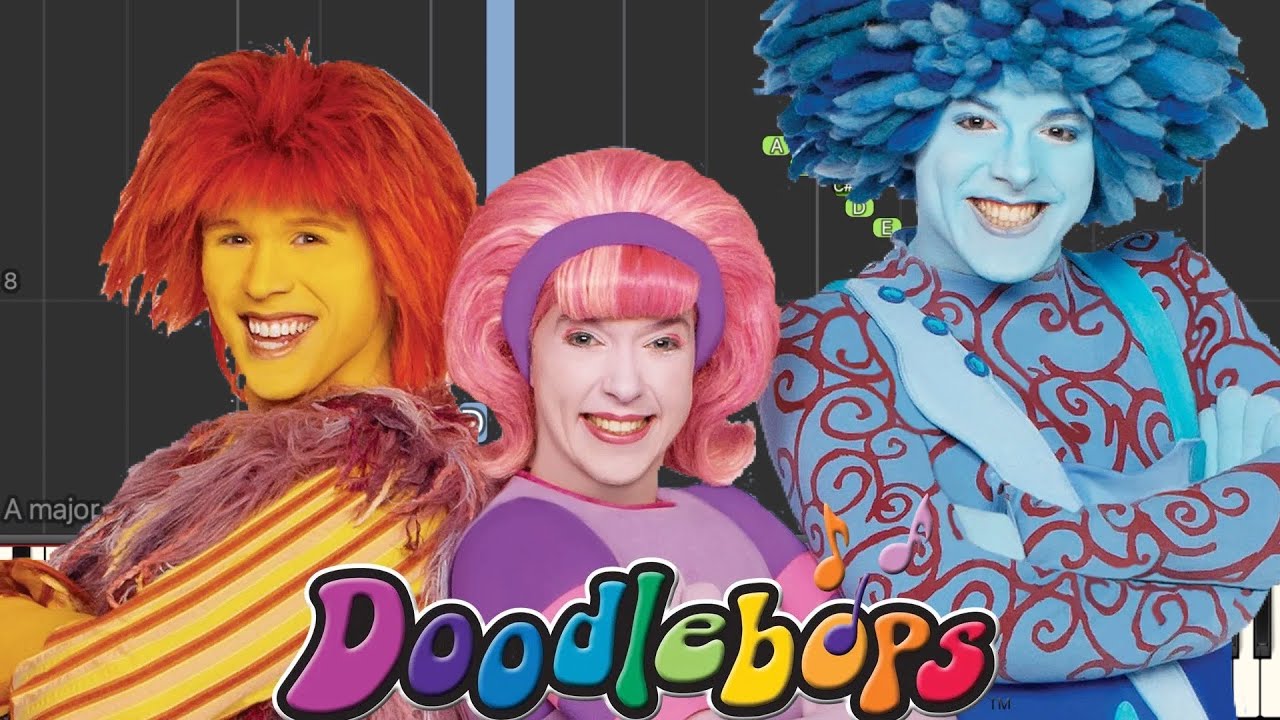 Doodlebops Theme Song - Piano Tutorial - YouTube