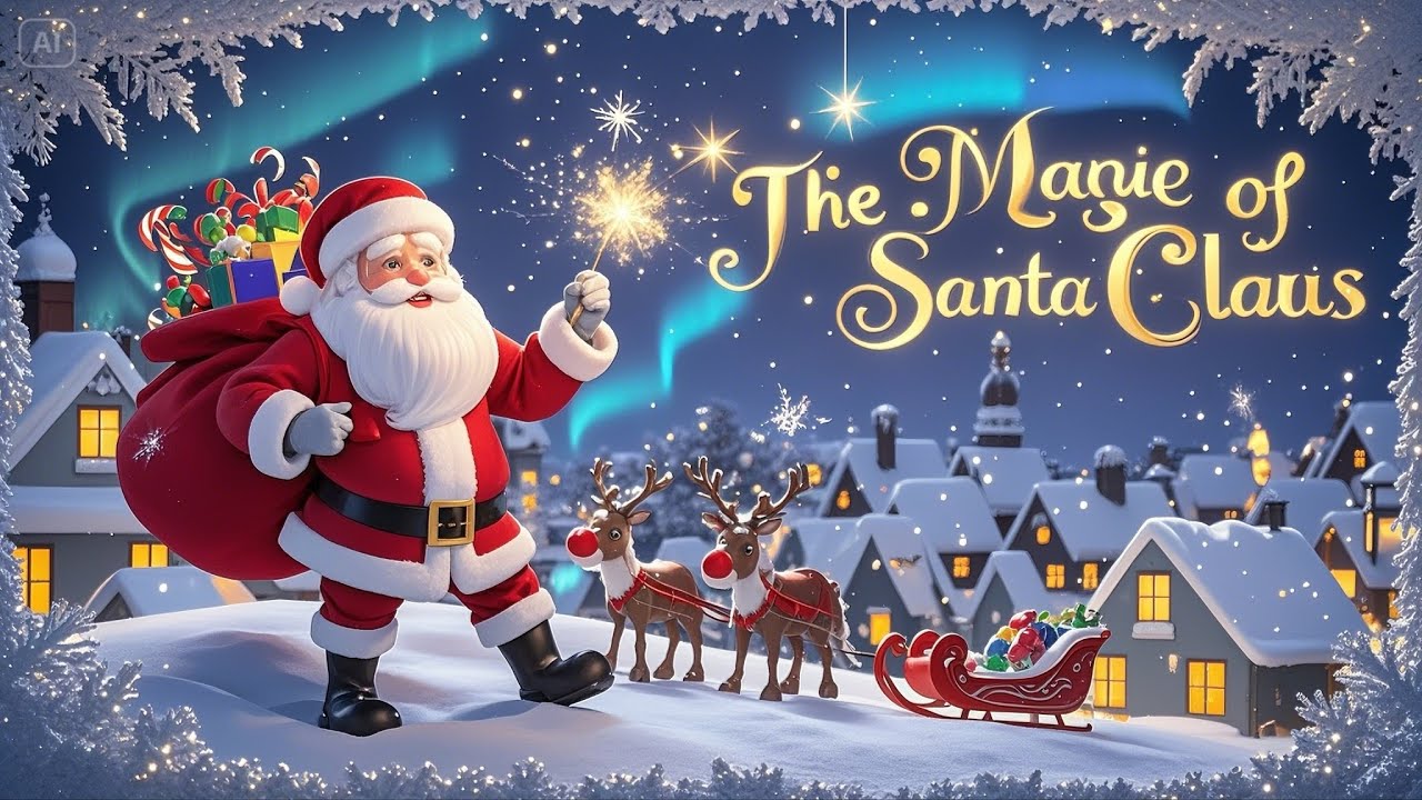 The Stoy:The Magic of Santa Claus🎅. #storytelling #christmas # ...