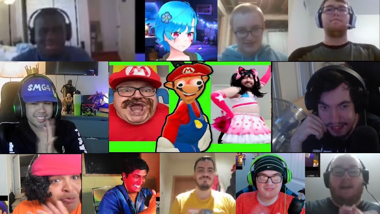 Mario Try Not To Cringe Challenge Reaction Mashup - YouTube