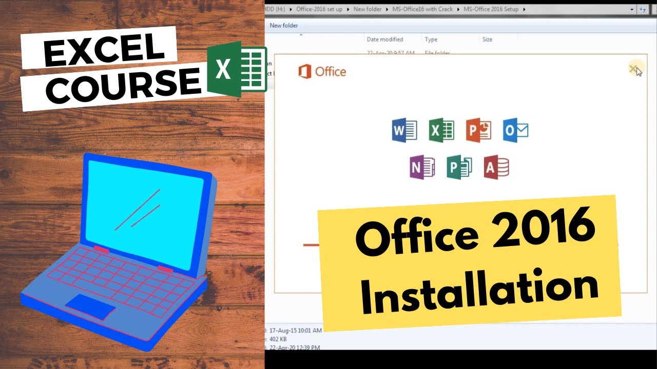 MS Office 2016 Complete Installation & Activation | EXCEL Course ...