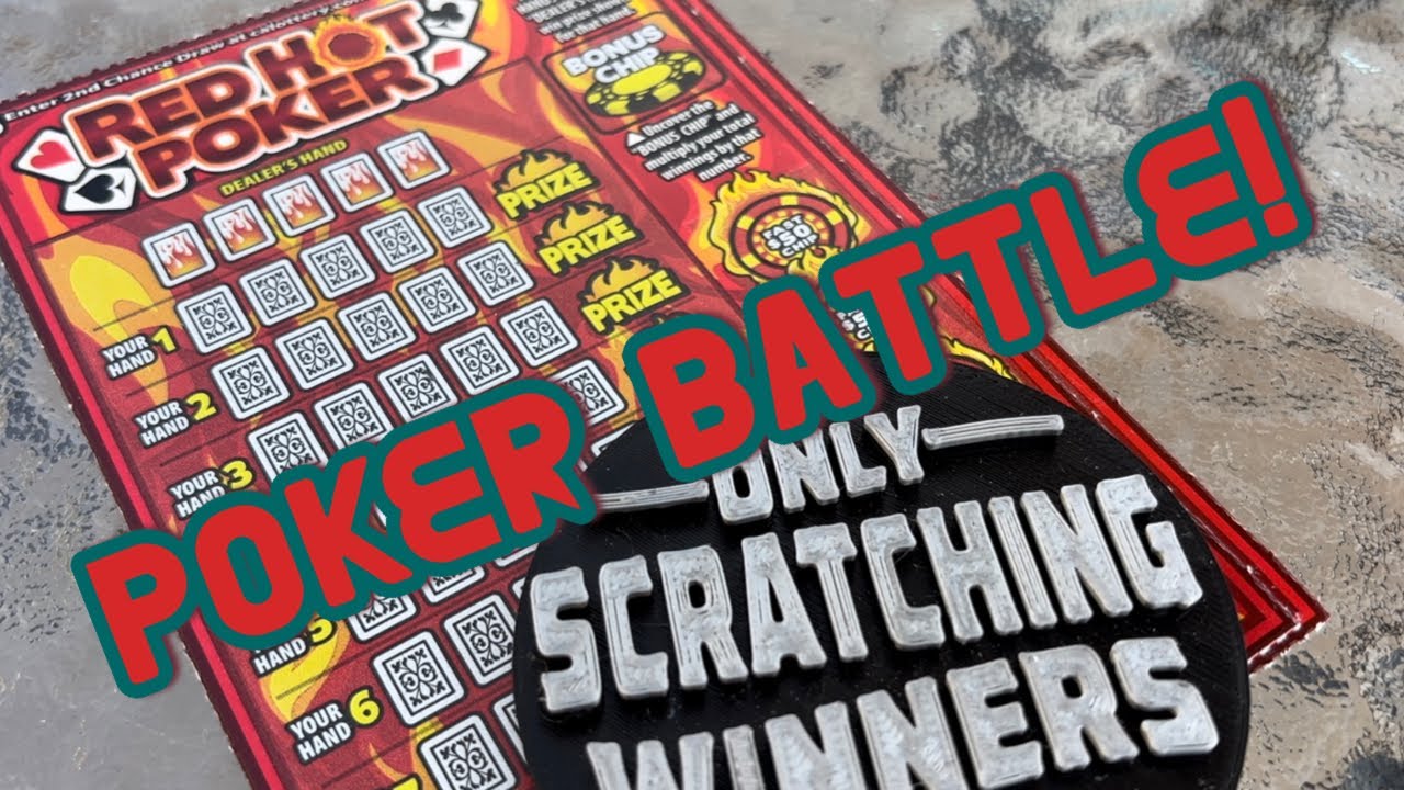 Red Hot Poker Battle ♠️ @ScratchtasticScratcher #california #lottery # ...