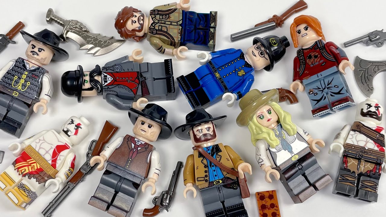 LEGO Red Dead Redemption | God of War | The Last of Us | Unofficial ...