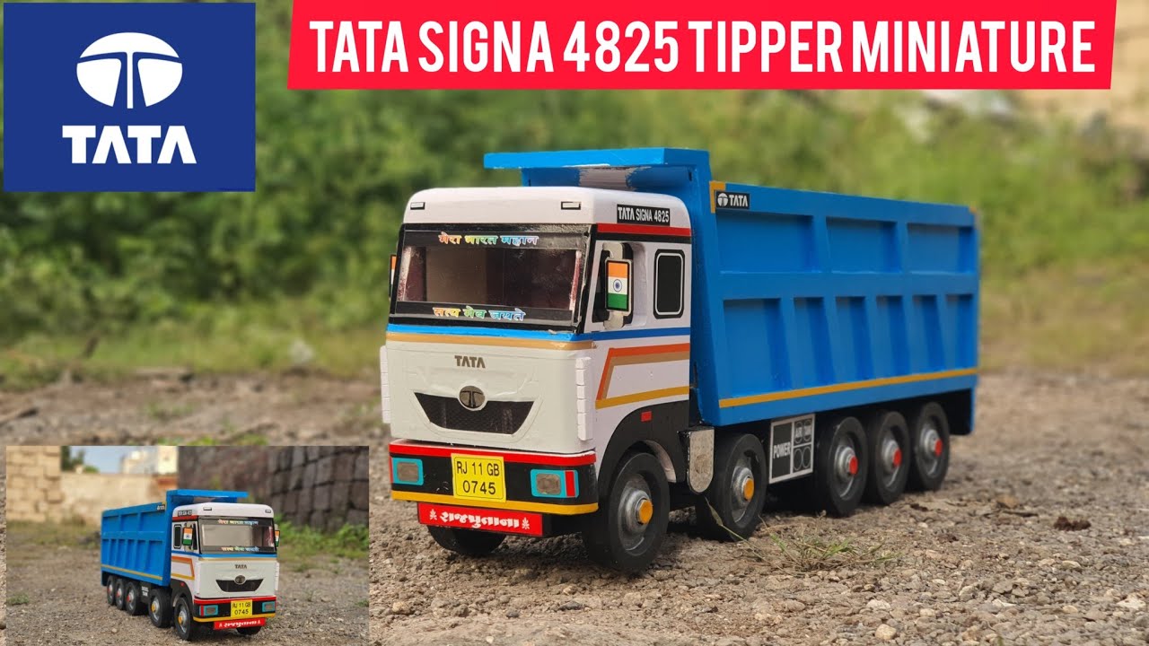 TATA SIGNA BS6 4825 Tipper miniature | @RCTILAYARDRAMAINDONESIA - YouTube