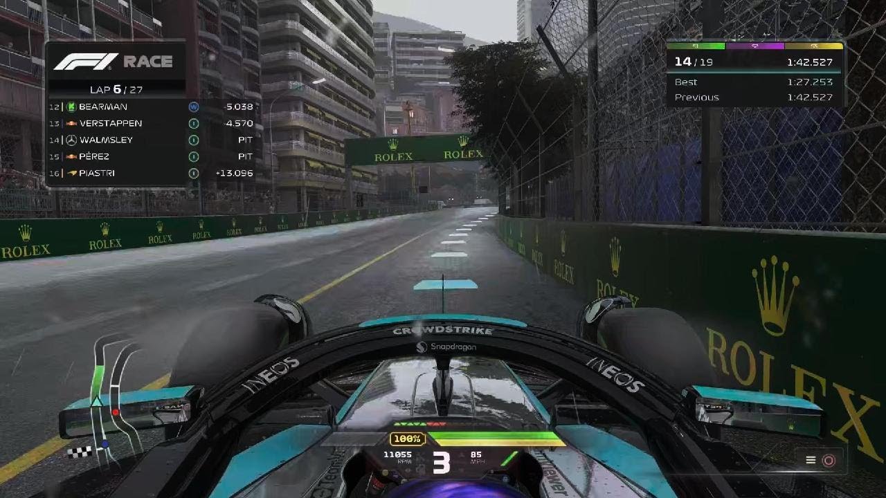 F1 24 Crazy Monaco race - YouTube