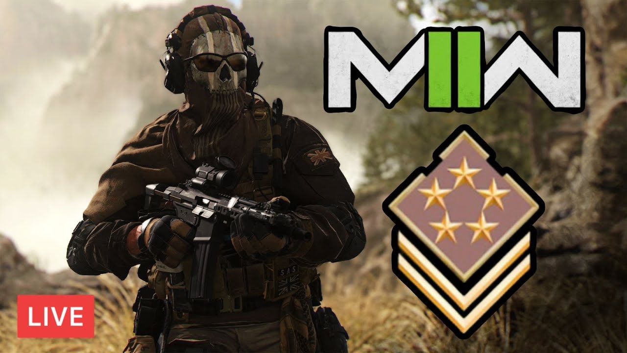 GETTING MAX RANK IN MODERN WARFARE 2!! - YouTube